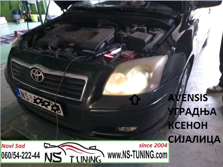 NS TUNING CENTAR-XENON Sijalice TOYOTA Novi Sad
