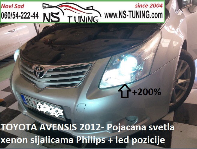 NS TUNING CENTAR-XENON Sijalice TOYOTA Novi Sad