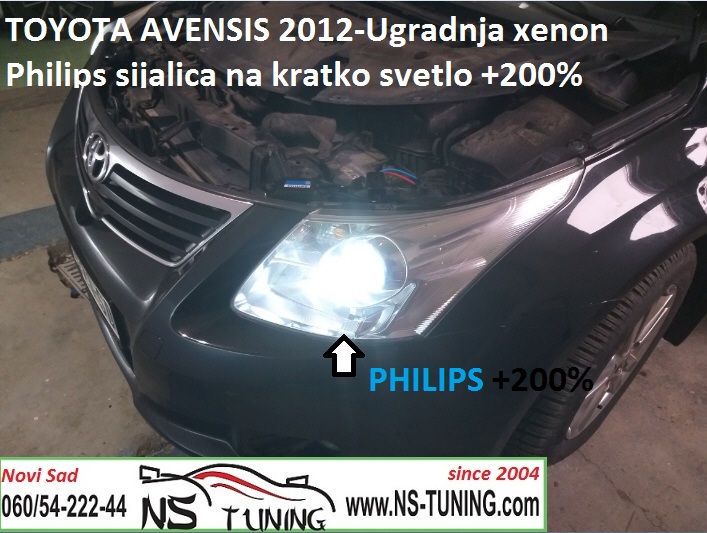 NS TUNING CENTAR-XENON Sijalice TOYOTA Novi Sad