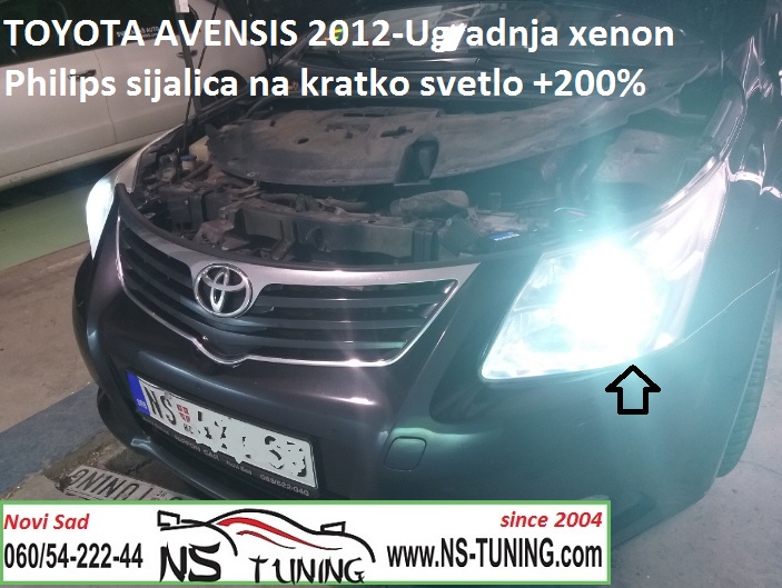NS TUNING CENTAR-XENON Sijalice TOYOTA Novi Sad