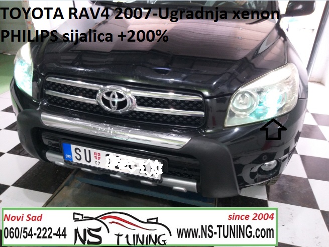 NS TUNING CENTAR-XENON Sijalice TOYOTA Novi Sad